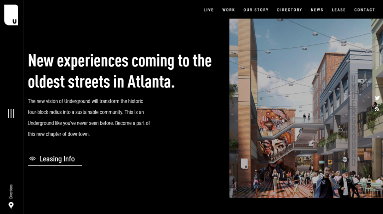 Underground Atlanta Reveals New Website | 360 Media