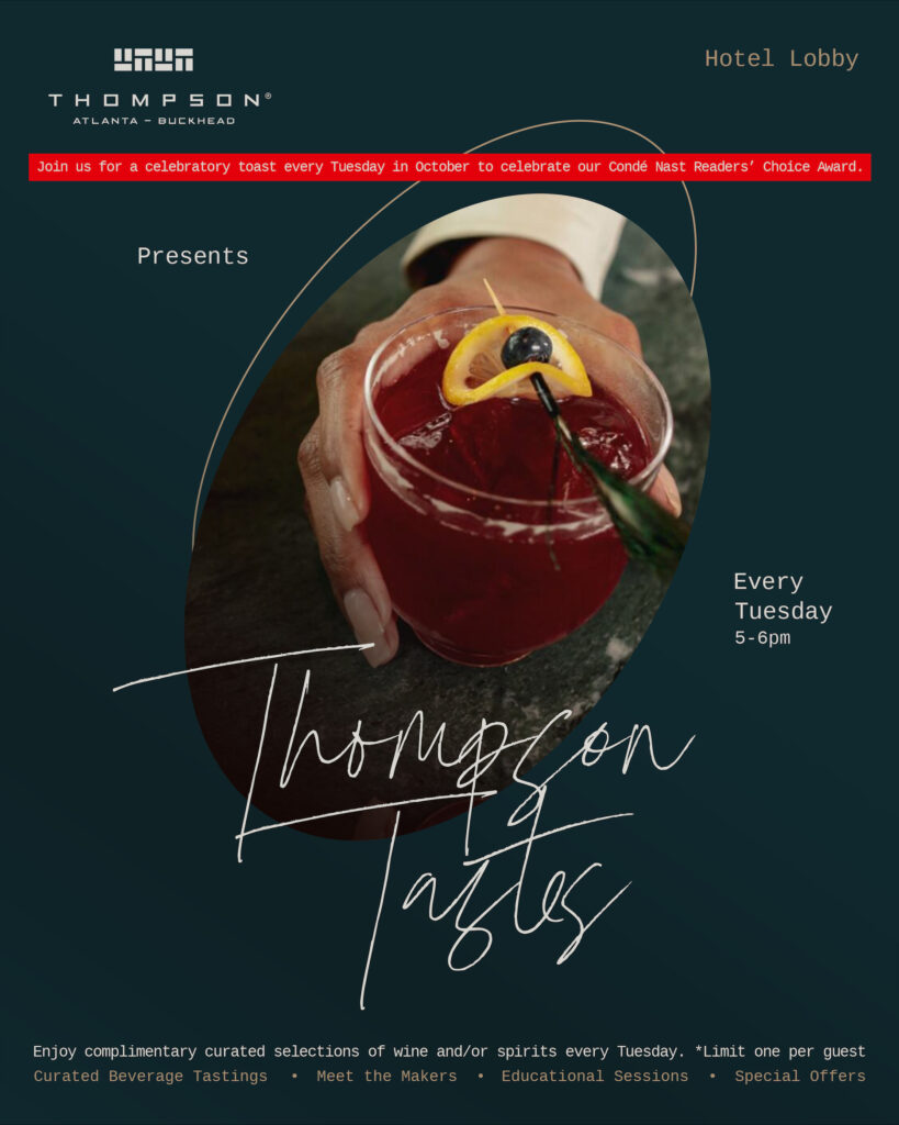 Thompson Atlanta – Buckhead Honored as a Top 10 Hotel in the South by ...